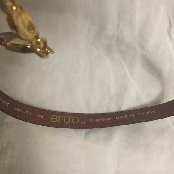 BELTO | Accessories | Vintage Belto Leather Belt | Poshmark